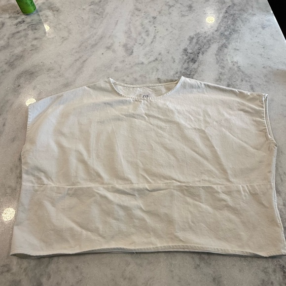 Jamie + The Jones | Tops | Jamie The Jones Pocket Box Top In White ...
